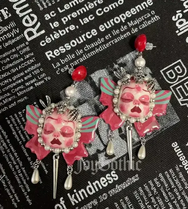 Bold & Dark Millennial Goth Earrings: Black Friday 25% Off