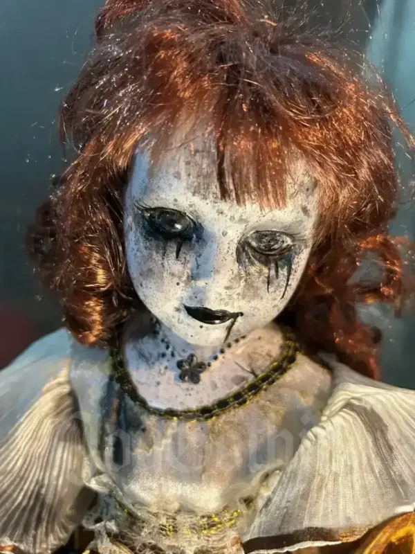 Handmade Creepy Gothic Doll, Dark Haunted Home Decor 2026